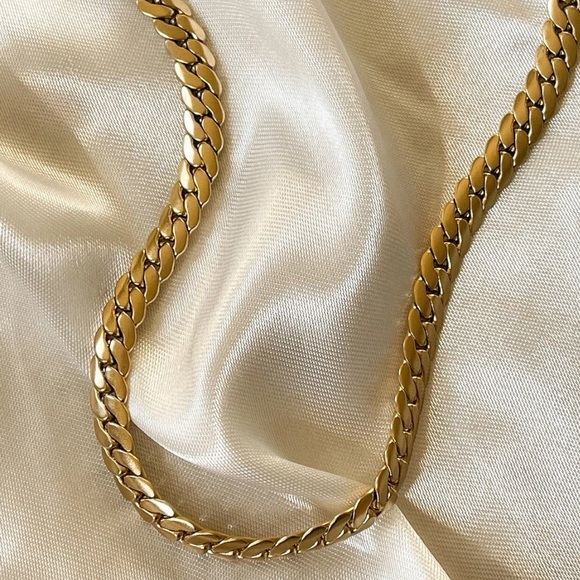 Jewelry | Waterproof Gold Plated Chain Necklace | Poshmark